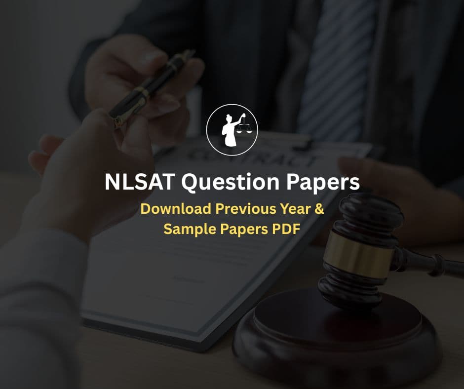 NLSAT Previous Year Papers & Sample Papers PDF | NLTI | NLTI